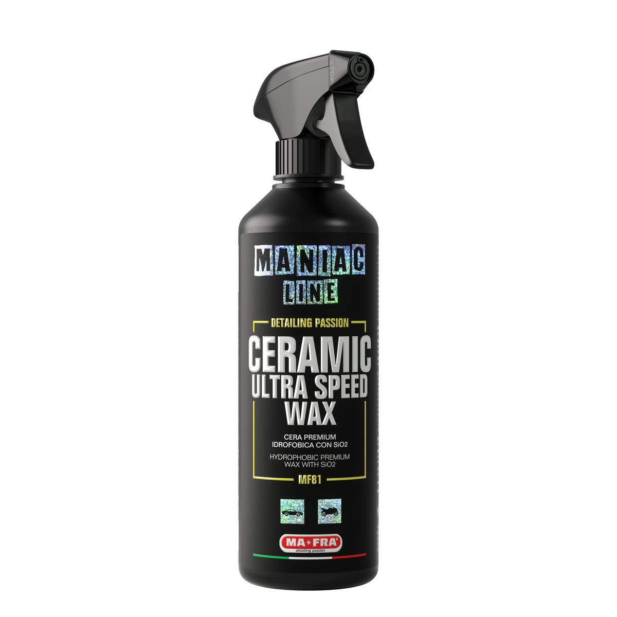 Maniac, Ceramic Ultra Speed Wax 0,5L – Italian Detail Products
